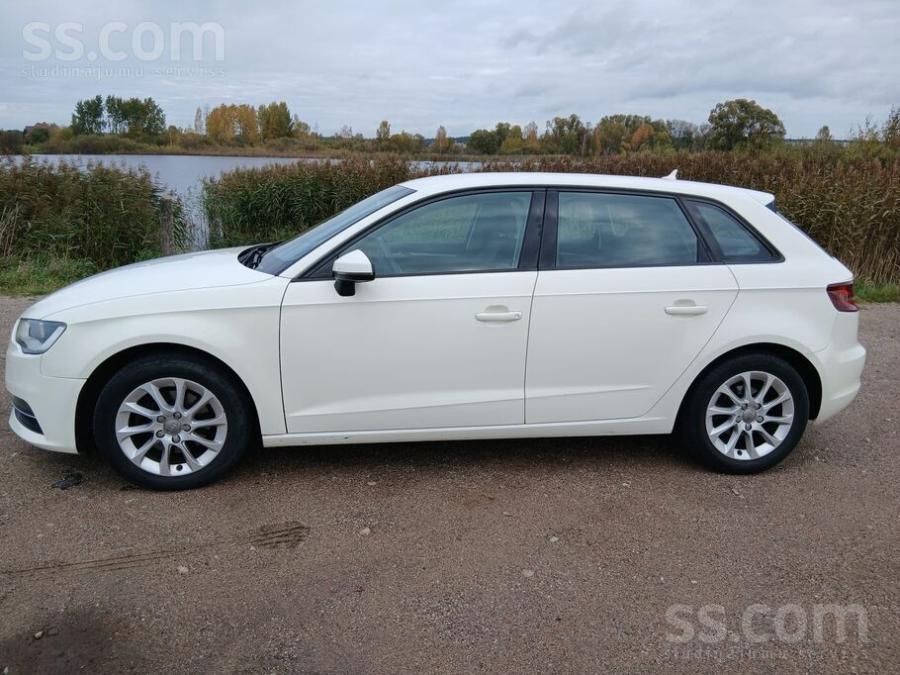Balts Audi A3 2013 Daugavpils, ar dzinēja tilpumu 2.00 L un nobraukumu 235 tūkst. km par 7300 €, foto 4 vietnē AUTOMOTO.COM.LV