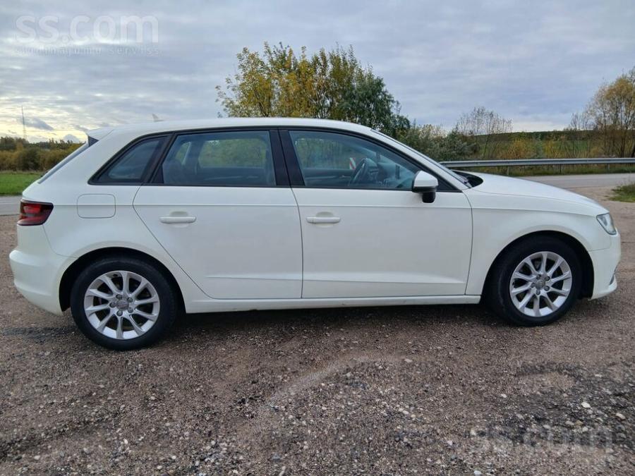 Balts Audi A3 2013 Daugavpils, ar dzinēja tilpumu 2.00 L un nobraukumu 235 tūkst. km par 7300 €, foto 5 vietnē AUTOMOTO.COM.LV