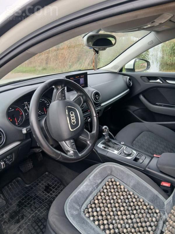 Balts Audi A3 2013 Daugavpils, ar dzinēja tilpumu 2.00 L un nobraukumu 235 tūkst. km par 7300 €, foto 6 vietnē AUTOMOTO.COM.LV