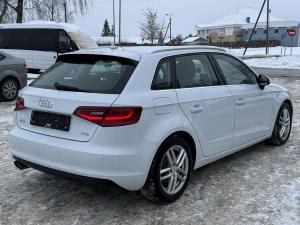 White Audi A3 2014 in Rokiskis, with an engine capacity of 1.39 L and mileage of 194 thousand km for 6900 €, photo 3 on AUTOMOTO.COM.LV