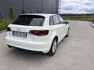 White Audi A3 2014 in Vilnius, with an engine capacity of 1.39 L and mileage of 181 thousand km for 8450 €, photo 4 on AUTOMOTO.COM.LV