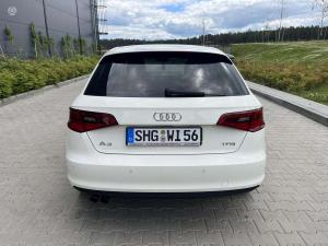 White Audi A3 2014 in Vilnius, with an engine capacity of 1.39 L and mileage of 181 thousand km for 8450 €, photo 5 on AUTOMOTO.COM.LV