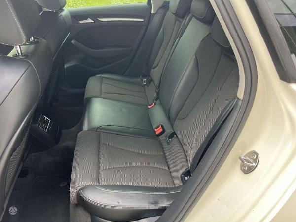 White Audi A3 2014 in Vilnius, with an engine capacity of 1.39 L and mileage of 181 thousand km for 8450 €, photo 9 on AUTOMOTO.COM.LV