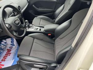 White Audi A3 2014 in Vilnius, with an engine capacity of 1.39 L and mileage of 181 thousand km for 8450 €, photo 11 on AUTOMOTO.COM.LV