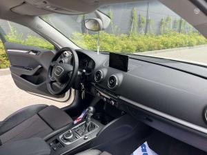 White Audi A3 2014 in Vilnius, with an engine capacity of 1.39 L and mileage of 181 thousand km for 8450 €, photo 12 on AUTOMOTO.COM.LV