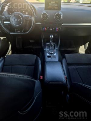 White Audi A3 2014 in Riga, with an engine capacity of 2.00 L and mileage of 350 thousand km for 10500 €, photo 6 on AUTOMOTO.COM.LV