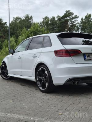 White Audi A3 2014 in Riga, with an engine capacity of 2.00 L and mileage of 350 thousand km for 10500 €, photo 11 on AUTOMOTO.COM.LV