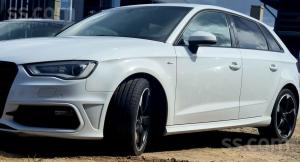 White Audi A3 2014 in Riga, with an engine capacity of 2.00 L and mileage of 350 thousand km for 10500 €, photo 13 on AUTOMOTO.COM.LV