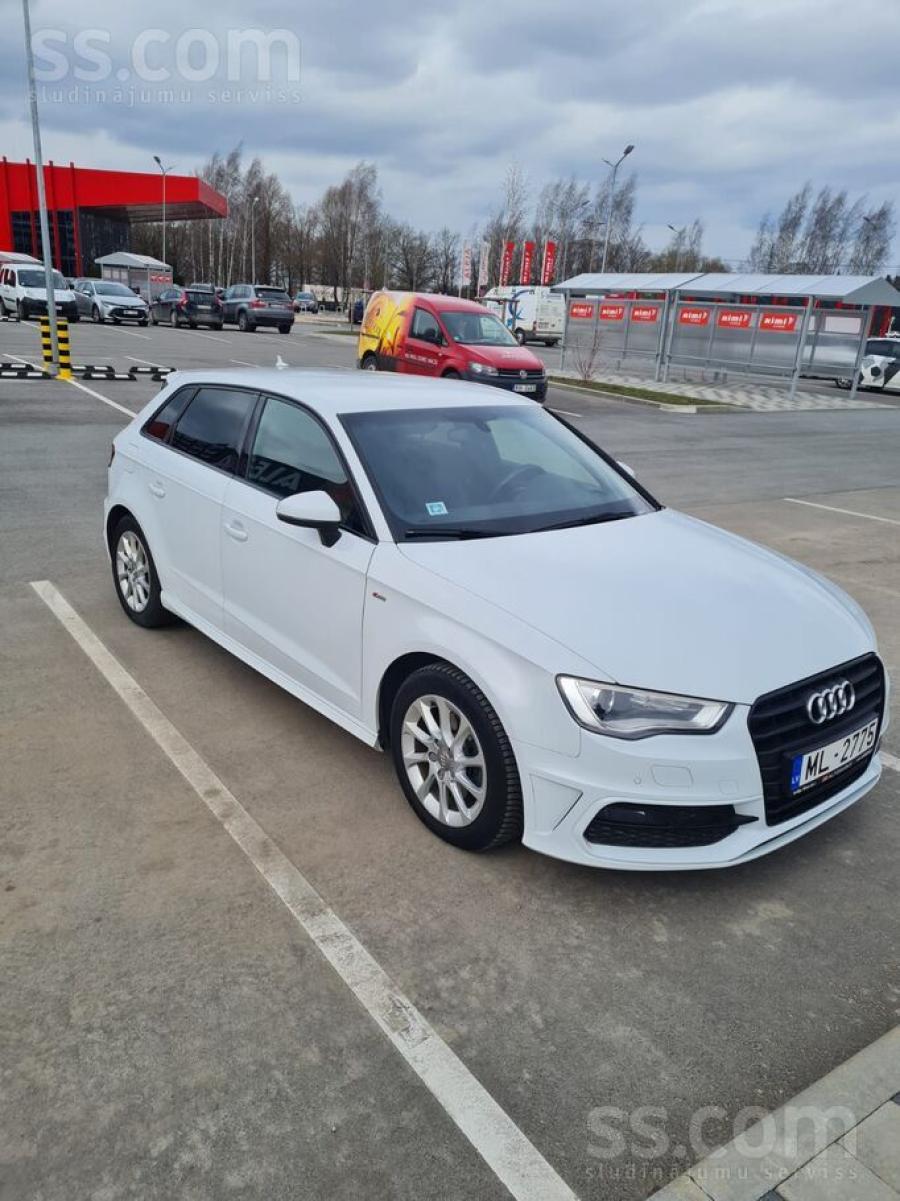 Balts Audi A3 2014 Rīga, ar dzinēja tilpumu 2.00 L un nobraukumu 350 tūkst. km par 9950 €, foto 14 vietnē AUTOMOTO.COM.LV