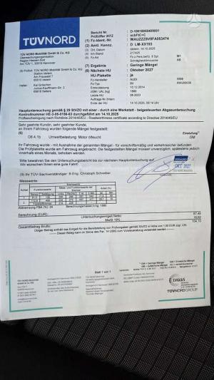 Белый Ауди А3 2014 в Тельшяй, объемом двигателя 1.97 л и пробегом 228 тыс. км за 9500 €, фото 15 на AUTOMOTO.COM.LV