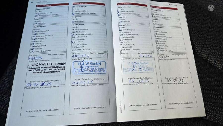 Белый Ауди А3 2014 в Тельшяй, объемом двигателя 1.97 л и пробегом 228 тыс. км за 9500 €, фото 16 на AUTOMOTO.COM.LV