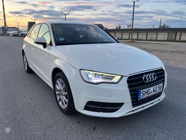 Balts Audi A3 2014 Viļņa, ar dzinēja tilpumu 1.40 L un nobraukumu 181 tūkst. km par 8450 €, foto 1 vietnē AUTOMOTO.COM.LV