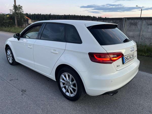 Balts Audi A3 2014 Viļņa, ar dzinēja tilpumu 1.40 L un nobraukumu 181 tūkst. km par 8450 €, foto 3 vietnē AUTOMOTO.COM.LV