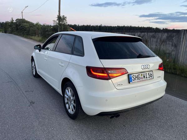 Balts Audi A3 2014 Viļņa, ar dzinēja tilpumu 1.40 L un nobraukumu 181 tūkst. km par 8450 €, foto 4 vietnē AUTOMOTO.COM.LV