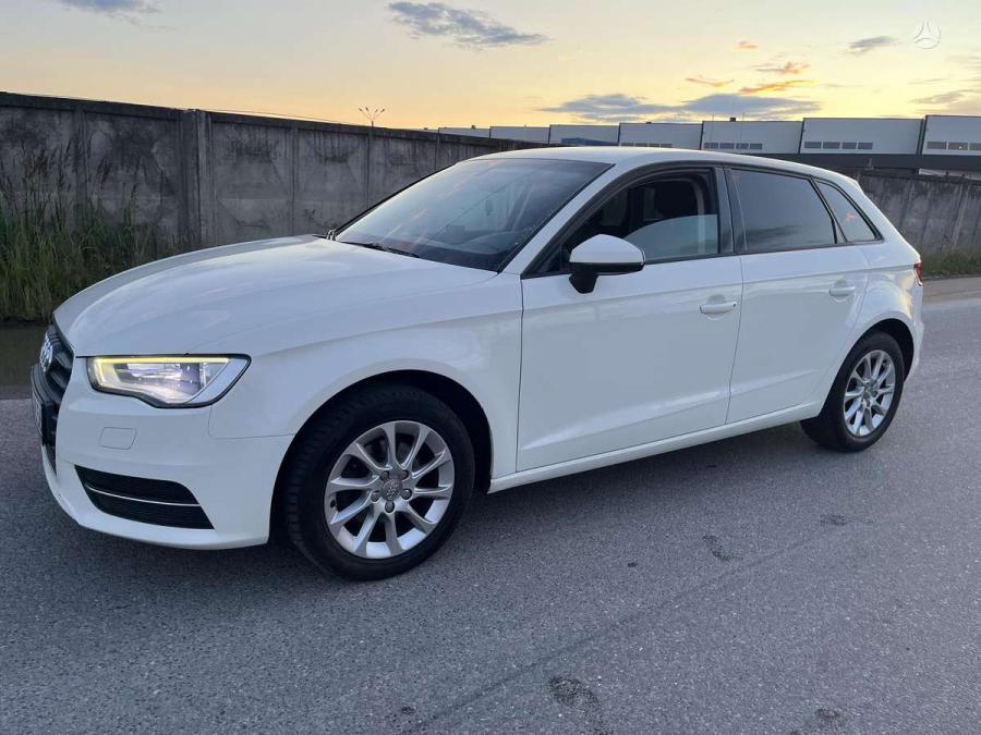 Balts Audi A3 2014 Viļņa, ar dzinēja tilpumu 1.40 L un nobraukumu 181 tūkst. km par 8450 €, foto 8 vietnē AUTOMOTO.COM.LV