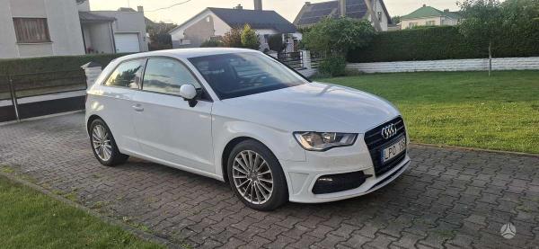 Balts Audi A3 2014 Ukmergė, ar dzinēja tilpumu 2.00 L un nobraukumu 180 tūkst. km par 5999 €, foto 1 vietnē AUTOMOTO.COM.LV