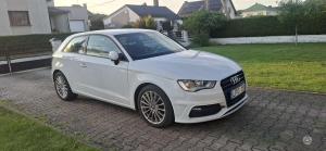 White Audi A3 2014 in Ukmerge, with an engine capacity of 2.00 L and mileage of 180 thousand km for 5999 €, photo  on AUTOMOTO.COM.LV