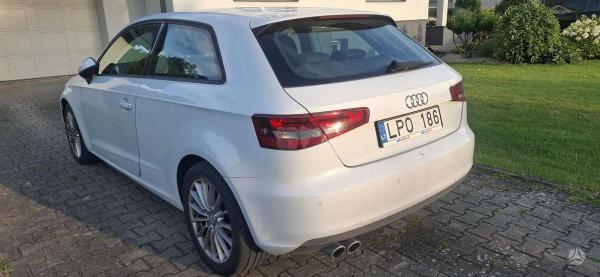 Balts Audi A3 2014 Ukmergė, ar dzinēja tilpumu 2.00 L un nobraukumu 180 tūkst. km par 5999 €, foto 4 vietnē AUTOMOTO.COM.LV
