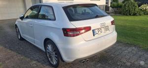 White Audi A3 2014 in Ukmerge, with an engine capacity of 2.00 L and mileage of 180 thousand km for 5999 €, photo 5 on AUTOMOTO.COM.LV