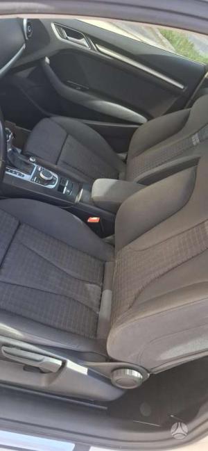 White Audi A3 2014 in Ukmerge, with an engine capacity of 2.00 L and mileage of 180 thousand km for 5999 €, photo 9 on AUTOMOTO.COM.LV