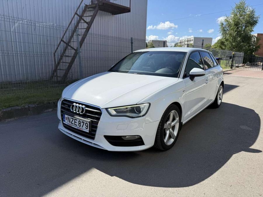 Balts Audi A3 2014 Telšiai, ar dzinēja tilpumu 1.97 L un nobraukumu 244 tūkst. km par 9999 €, foto 3 vietnē AUTOMOTO.COM.LV