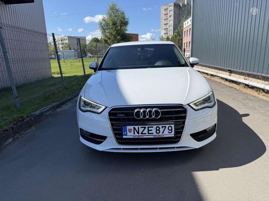 Balts Audi A3 2014 Telšiai, ar dzinēja tilpumu 1.97 L un nobraukumu 244 tūkst. km par 9999 €, foto 4 vietnē AUTOMOTO.COM.LV
