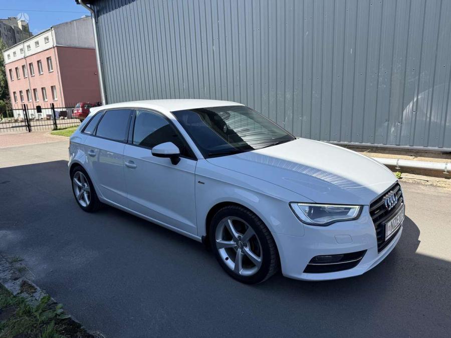 Balts Audi A3 2014 Telšiai, ar dzinēja tilpumu 1.97 L un nobraukumu 244 tūkst. km par 9999 €, foto 5 vietnē AUTOMOTO.COM.LV