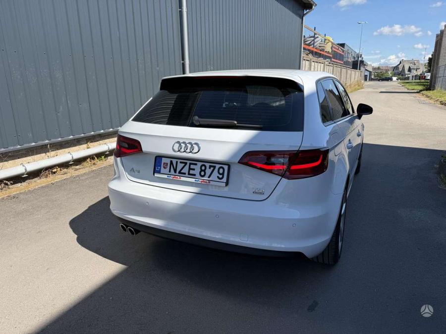 Balts Audi A3 2014 Telšiai, ar dzinēja tilpumu 1.97 L un nobraukumu 244 tūkst. km par 9999 €, foto 8 vietnē AUTOMOTO.COM.LV