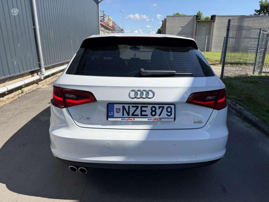 Balts Audi A3 2014 Telšiai, ar dzinēja tilpumu 1.97 L un nobraukumu 244 tūkst. km par 9999 €, foto 9 vietnē AUTOMOTO.COM.LV