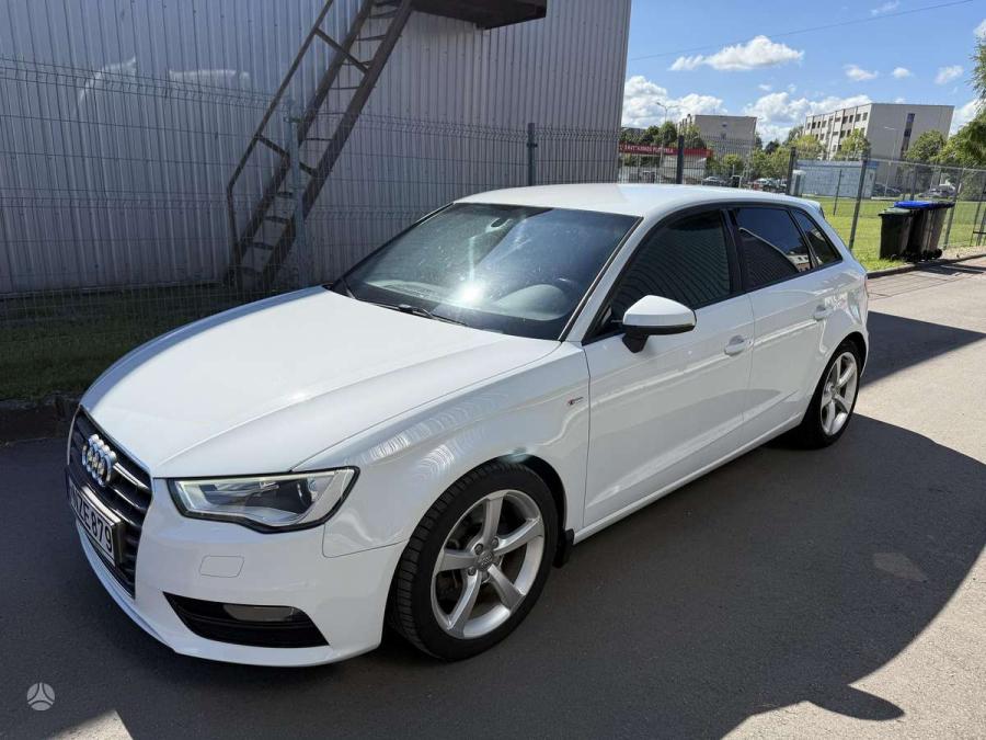 Balts Audi A3 2014 Telšiai, ar dzinēja tilpumu 1.97 L un nobraukumu 244 tūkst. km par 9999 €, foto 12 vietnē AUTOMOTO.COM.LV