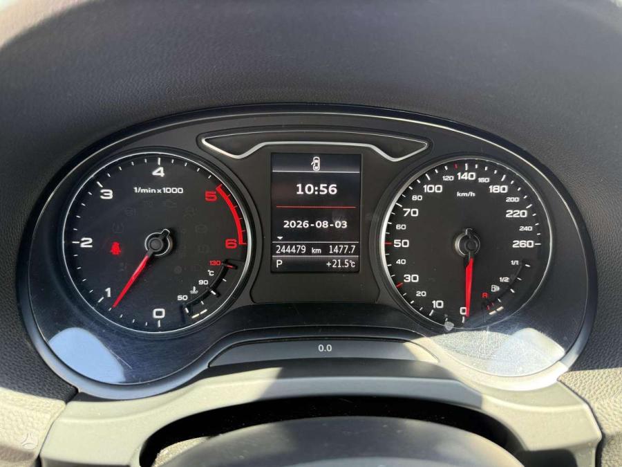 Balts Audi A3 2014 Telšiai, ar dzinēja tilpumu 1.97 L un nobraukumu 244 tūkst. km par 9999 €, foto 22 vietnē AUTOMOTO.COM.LV
