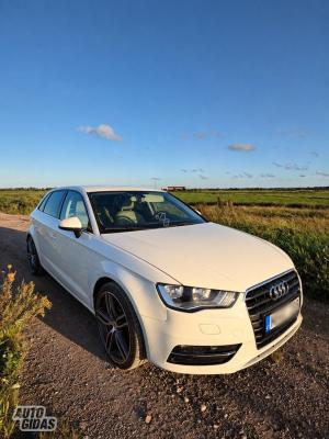 White Audi A3 2014 in Silute, with an engine capacity of 1.60 L and mileage of 345 thousand km for 8500 €, photo  on AUTOMOTO.COM.LV