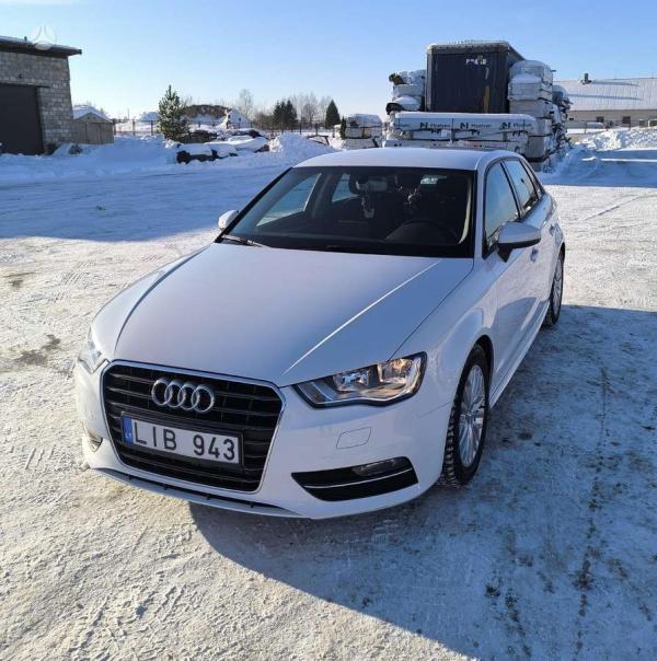 Balts Audi A3 2015 Skuodas, ar dzinēja tilpumu 1.60 L un nobraukumu 294 tūkst. km par 8000 €, foto 1 vietnē AUTOMOTO.COM.LV