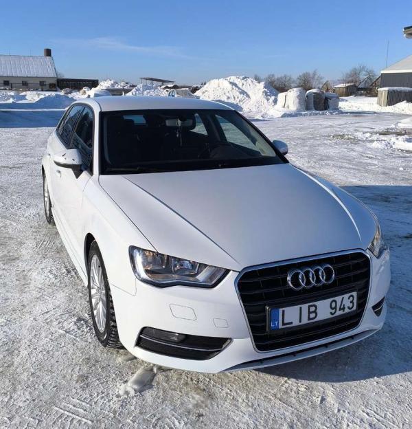 Balts Audi A3 2015 Skuodas, ar dzinēja tilpumu 1.60 L un nobraukumu 294 tūkst. km par 8000 €, foto 8 vietnē AUTOMOTO.COM.LV