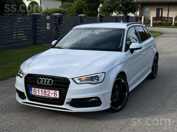 Balts Audi A3 2015 Jelgava, ar dzinēja tilpumu 2.00 L un nobraukumu 228 tūkst. km par 10500 €, foto 1 vietnē AUTOMOTO.COM.LV