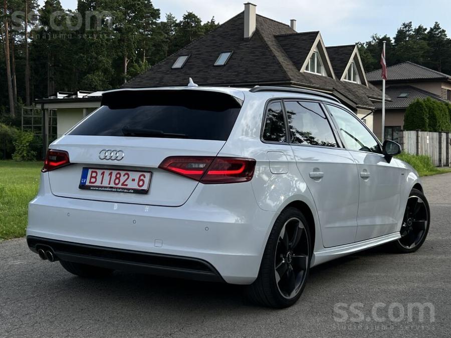 Balts Audi A3 2015 Jelgava, ar dzinēja tilpumu 2.00 L un nobraukumu 228 tūkst. km par 10500 €, foto 4 vietnē AUTOMOTO.COM.LV