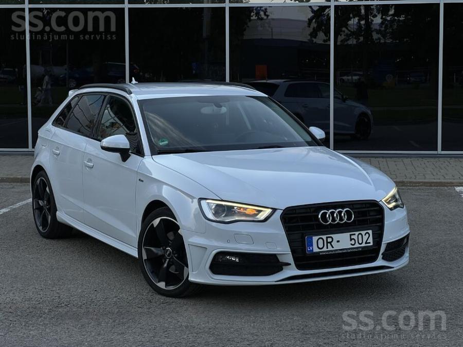 Balts Audi A3 2015 Jelgava, ar dzinēja tilpumu 2.00 L un nobraukumu 228 tūkst. km par 10750 €, foto 1 vietnē AUTOMOTO.COM.LV