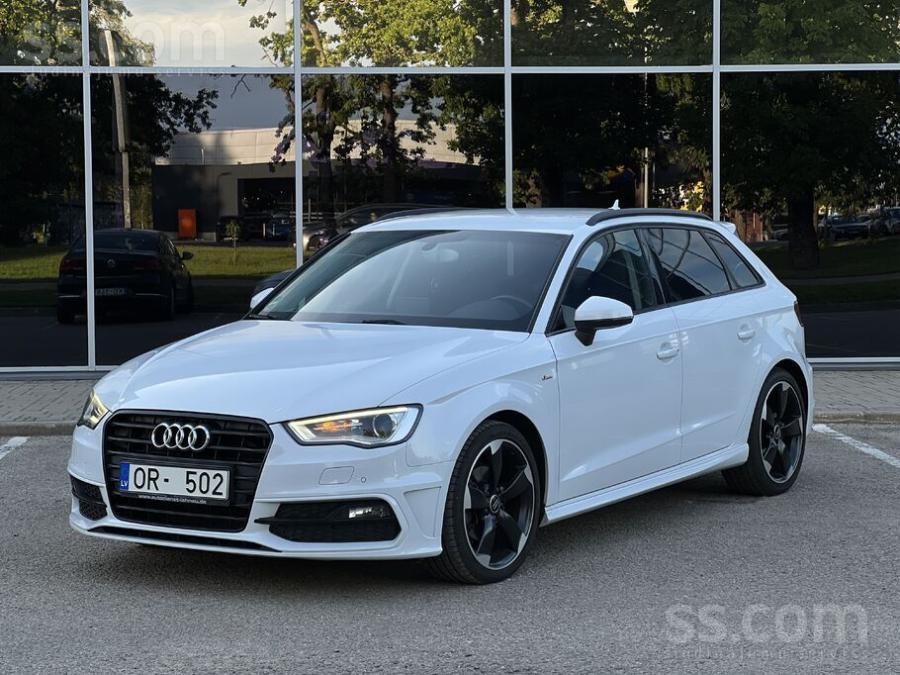 Balts Audi A3 2015 Jelgava, ar dzinēja tilpumu 2.00 L un nobraukumu 228 tūkst. km par 10750 €, foto 3 vietnē AUTOMOTO.COM.LV