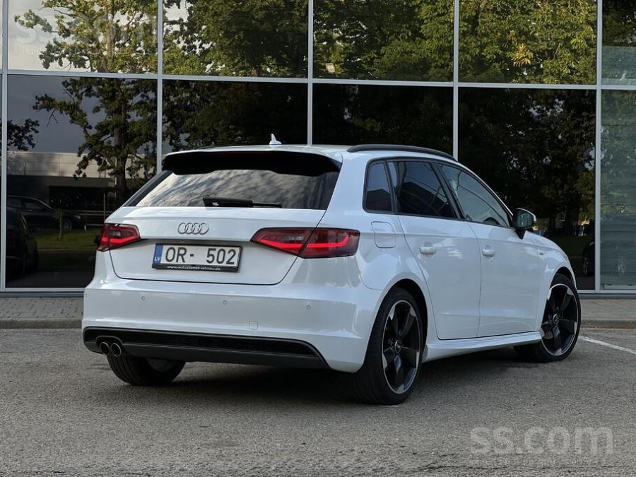 Balts Audi A3 2015 Jelgava, ar dzinēja tilpumu 2.00 L un nobraukumu 228 tūkst. km par 10750 €, foto 7 vietnē AUTOMOTO.COM.LV