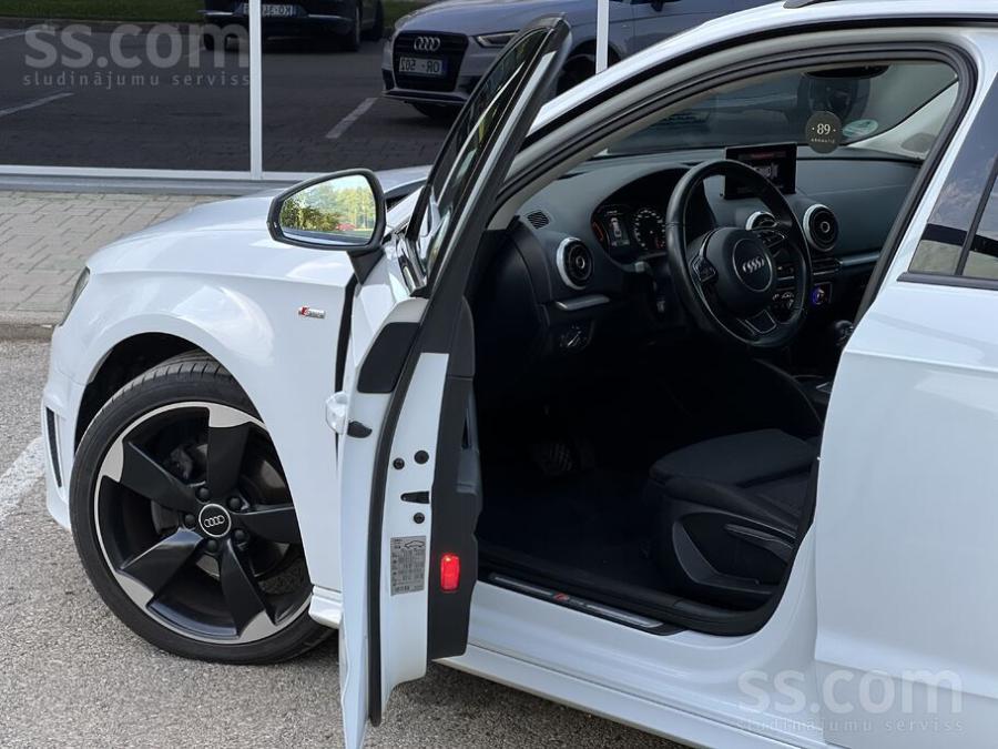 Balts Audi A3 2015 Jelgava, ar dzinēja tilpumu 2.00 L un nobraukumu 228 tūkst. km par 10750 €, foto 10 vietnē AUTOMOTO.COM.LV
