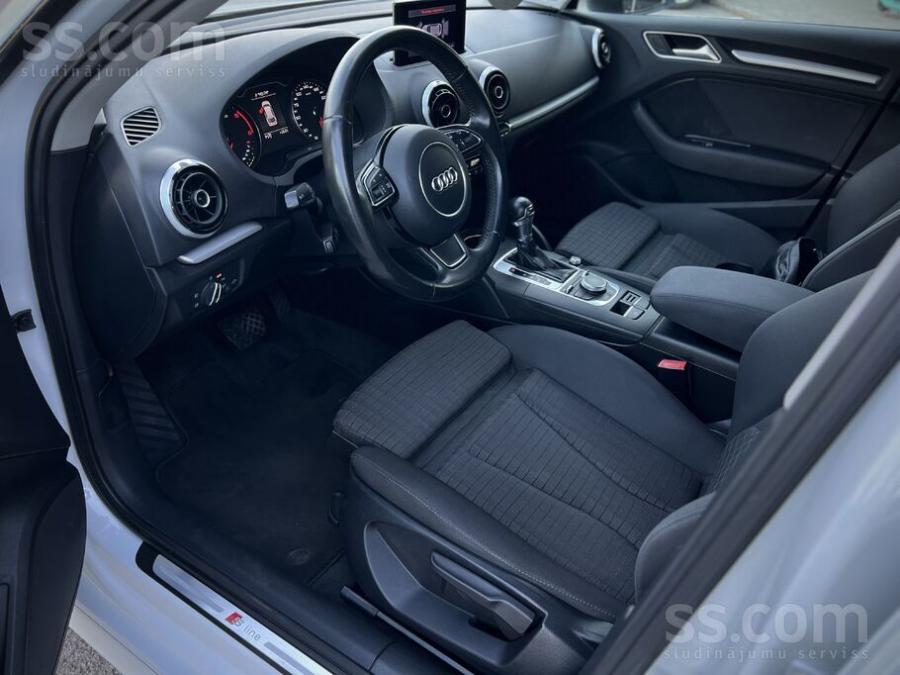 Balts Audi A3 2015 Jelgava, ar dzinēja tilpumu 2.00 L un nobraukumu 228 tūkst. km par 10750 €, foto 11 vietnē AUTOMOTO.COM.LV