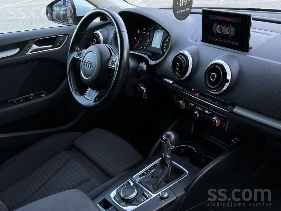 Balts Audi A3 2015 Jelgava, ar dzinēja tilpumu 2.00 L un nobraukumu 228 tūkst. km par 10750 €, foto 13 vietnē AUTOMOTO.COM.LV