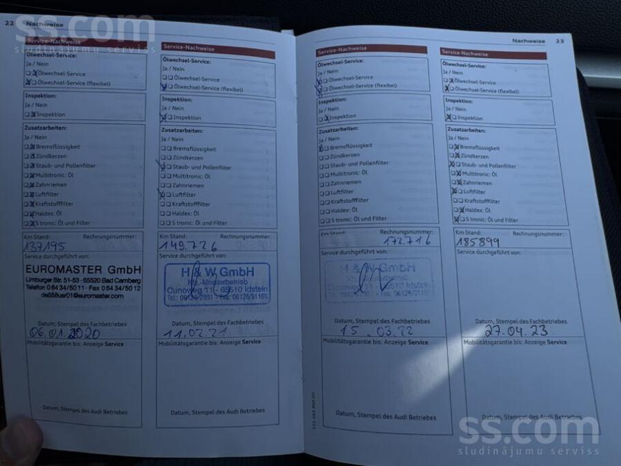 Balts Audi A3 2015 Jelgava, ar dzinēja tilpumu 2.00 L un nobraukumu 228 tūkst. km par 10750 €, foto 19 vietnē AUTOMOTO.COM.LV