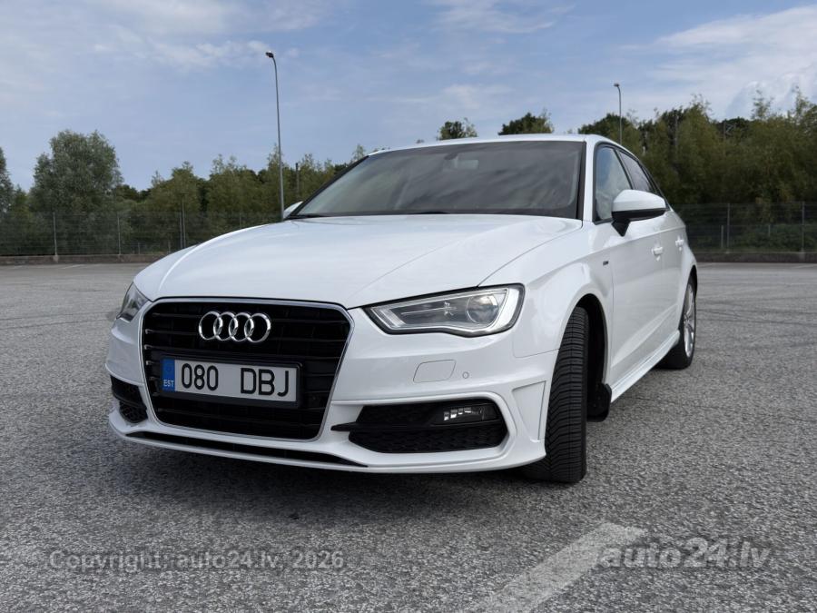 White Audi A3 2016 in Tallinn, with an engine capacity of 1.40 L and mileage of 146 thousand km for 11500 €, photo 3 on AUTOMOTO.COM.LV