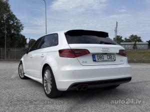 White Audi A3 2016 in Tallinn, with an engine capacity of 1.40 L and mileage of 146 thousand km for 11500 €, photo 5 on AUTOMOTO.COM.LV