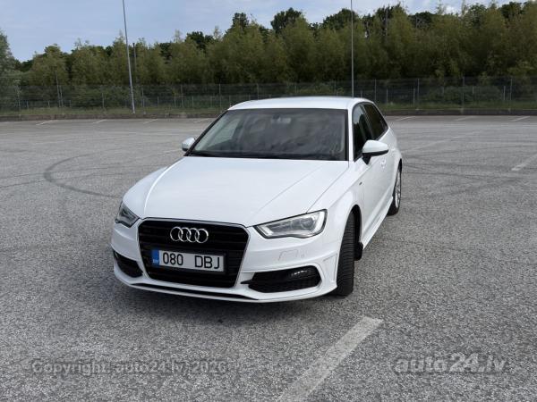 White Audi A3 2016 in Tallinn, with an engine capacity of 1.40 L and mileage of 146 thousand km for 11500 €, photo 5 on AUTOMOTO.COM.LV