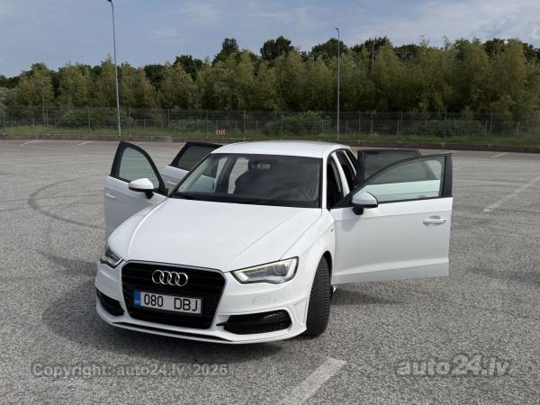 White Audi A3 2016 in Tallinn, with an engine capacity of 1.40 L and mileage of 146 thousand km for 11500 €, photo 6 on AUTOMOTO.COM.LV