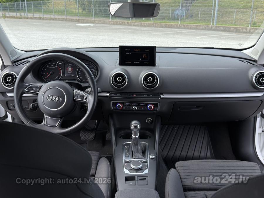 White Audi A3 2016 in Tallinn, with an engine capacity of 1.40 L and mileage of 146 thousand km for 11500 €, photo 10 on AUTOMOTO.COM.LV