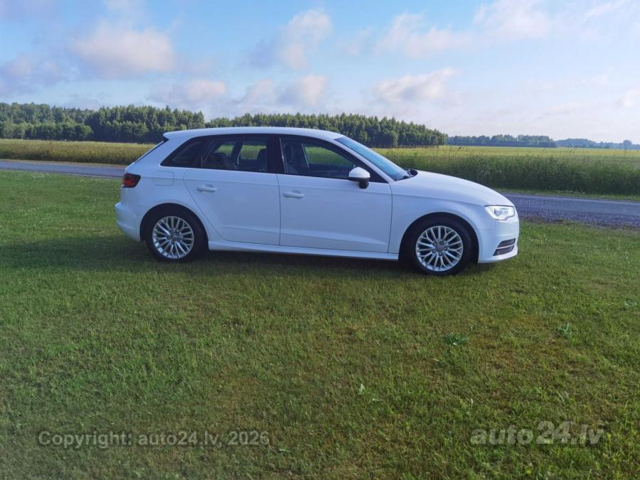 White Audi A3 2016 in Rapla, with an engine capacity of 1.60 L and mileage of 250 thousand km for 7750 €, photo 3 on AUTOMOTO.COM.LV