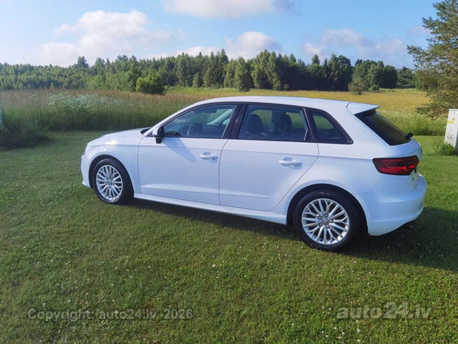 White Audi A3 2016 in Rapla, with an engine capacity of 1.60 L and mileage of 250 thousand km for 7750 €, photo 5 on AUTOMOTO.COM.LV